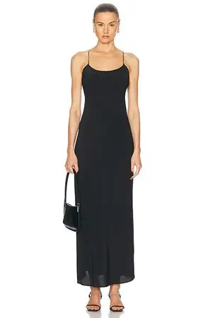 ST. AGNI Fine Chain Silk Slip Dress