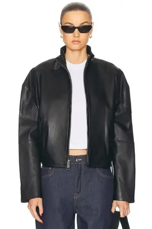 GRLFRND Eastman Leather Jacket