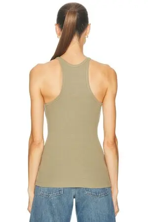 GRLFRND Slim Racer Tank - Llight Olive