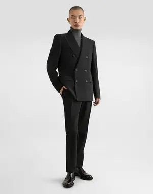 Dolce & Gabbana Wool Turtleneck Sweater - Grey