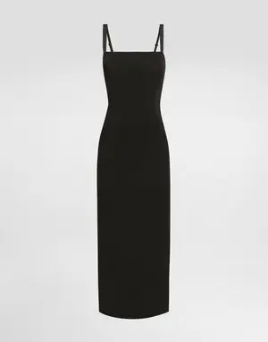 Dolce & Gabbana Jersey Milano Rib Sheath Dress