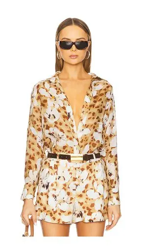 KARINA GRIMALDI Helen Print Top