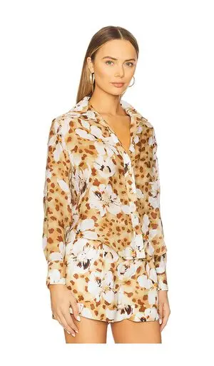 KARINA GRIMALDI Helen Print Top