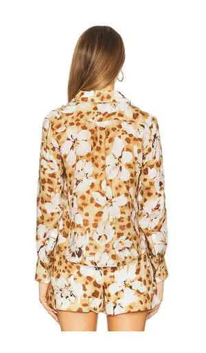 KARINA GRIMALDI Helen Print Top
