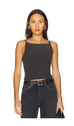 Free People X We The Free Mia Tank - Black