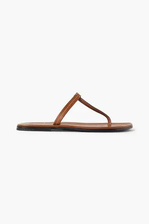 TOTEME T-strap Leather Sandals