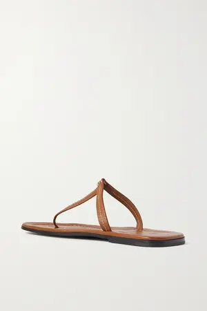 TOTEME T-strap Leather Sandals
