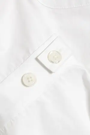 Thom Browne Cotton-poplin Midi Shirt Dress