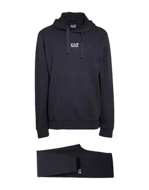 EA7 Cotton Tracksuit - Midnight Blue