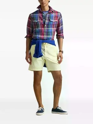 Polo Ralph Lauren Elasticated Waistband Bermuda Shorts - Yellow