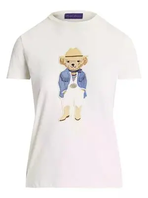 Ralph Lauren Bear-motif T-shirt - White