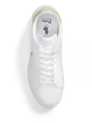 Polo Ralph Lauren Leather Low-top Sneakers - White