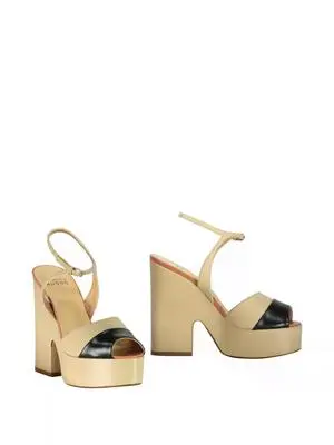 FRANCESCO RUSSO 120mm Leather Sandals