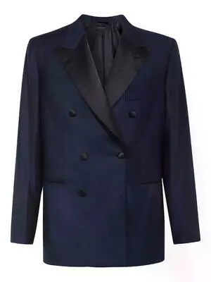 Brioni Satin-lapels Blazer