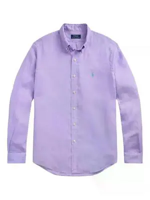 Polo Ralph Lauren Linen Shirt - Purple
