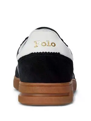 Polo Ralph Lauren Bedford Leather Sneakers - Black