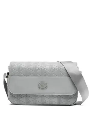 Lacoste Nomogramme Leather Flap Bag