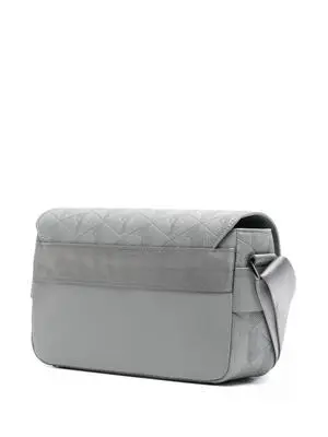 Lacoste Nomogramme Leather Flap Bag
