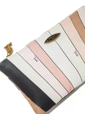 Emilio Pucci Graphic Print Wristlet - Neutrals