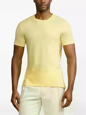 Ralph Lauren Purple Label Crew Neck T-shirt - Yellow