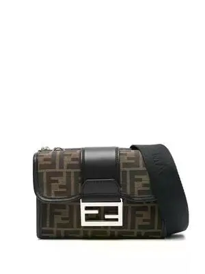 Fendi Double Baguette Cross Body Bag