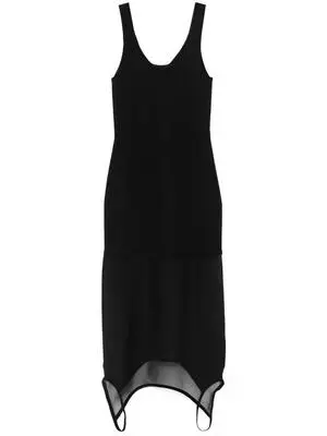 Fendi Trompe-l’oeil-effect Midi Dress