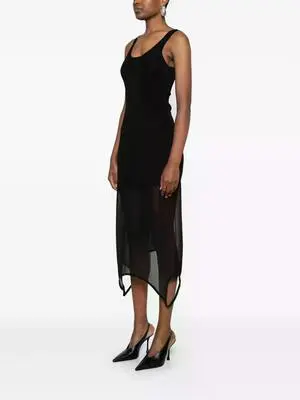 Fendi Trompe-l’oeil-effect Midi Dress