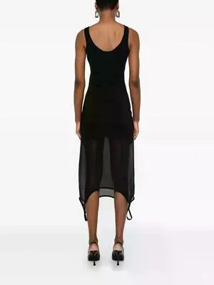 Fendi Trompe-l’oeil-effect Midi Dress