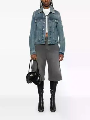 Rick Owens Trucker Jacket - Blue