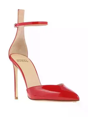 FRANCESCO RUSSO 100mm Leather Pumps