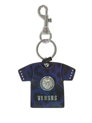 Versace Medusa Head-motif Keyring - Blue