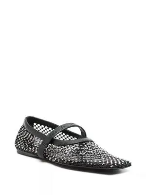 Marni Crystal-embellished Ballet Flats