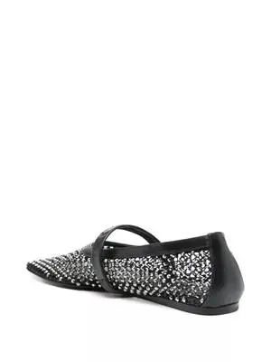 Marni Crystal-embellished Ballet Flats