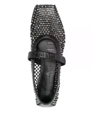 Marni Crystal-embellished Ballet Flats