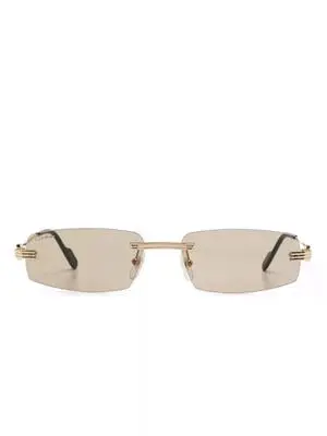CARTIER Rimless Sunglasses - Gold
