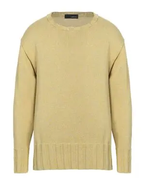 LARDINI Cotton-linen Blend Sweater