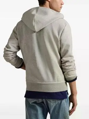 Polo Ralph Lauren Pony-embroidered Hoodie - Grey