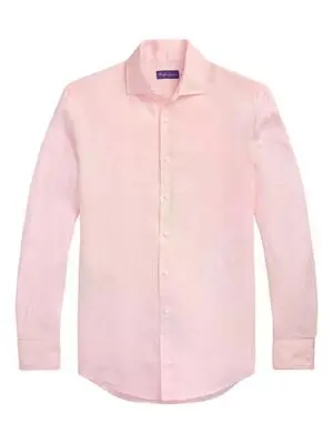 Ralph Lauren Purple Label Linen Shirt - Pink