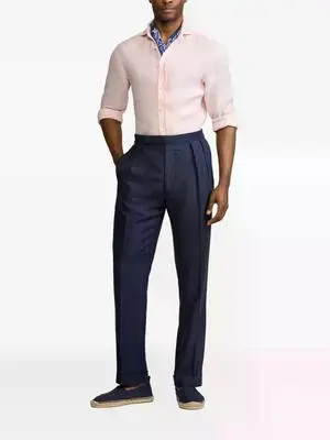 Ralph Lauren Purple Label Linen Shirt - Pink
