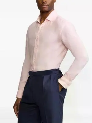Ralph Lauren Purple Label Linen Shirt - Pink