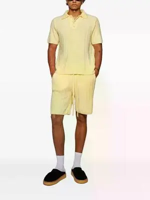 THE ELDER STATESMAN Ribbed Shorts