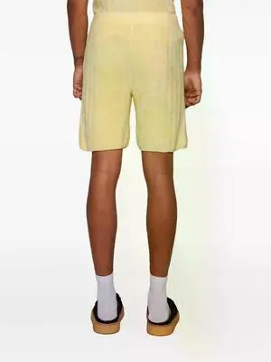 THE ELDER STATESMAN Ribbed Shorts