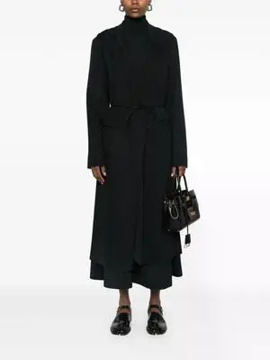 AGANOVICH Panelled Belted Coat