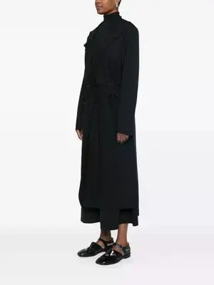 AGANOVICH Panelled Belted Coat