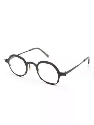 MASAHIROMARUYAMA Round-frame Titanium Glasses