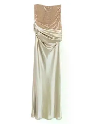 Retrofete Draped Evening Dresses