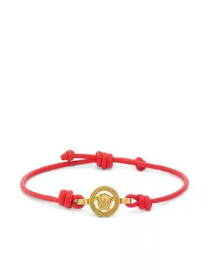 Versace Medusa '95 Leather Bracelet - Gold