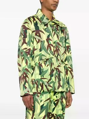 Kenzo Chiku-rin Camo-print Overshirt