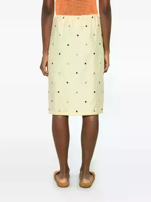 Kenzo Peonies Midi Skirt