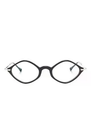 Matsuda M2066 Octagon Eyeglasses - Black